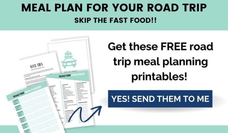 Road Trip Food Ideas With Free Meal Planner