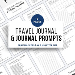 100 Travel Journal Prompts To Inspire Your Creative Memory Keeping
