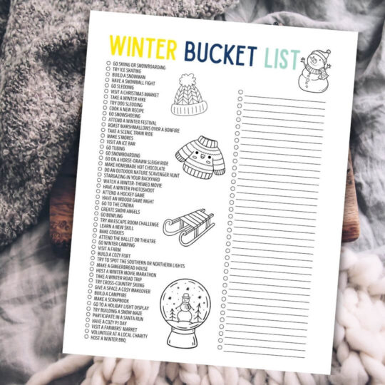 50 Exciting Winter Bucket List Ideas For Adventurous Families