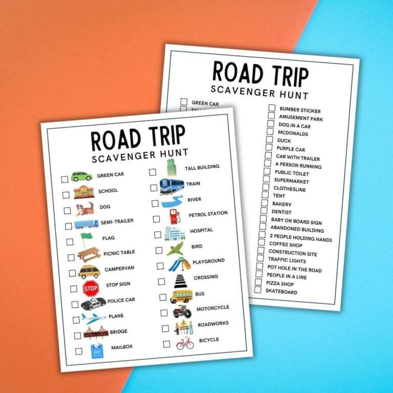 20+ Fun Family Road Trip Games To Play In The Car